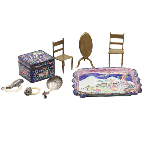 A MIXED LOT OF LATE 19TH/EARLY 20TH CENTURY ITEMS OF INTEREST ...