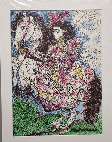 AFTER PABLO PICASSO. GRAPHIC WORK. BULLS AND BULLFIGHTERS. Art ...