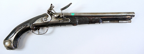 HEAVY CAVALRY FLINTLOCK PISTOL. Weapons & Militaria - Guns & Rifles ...