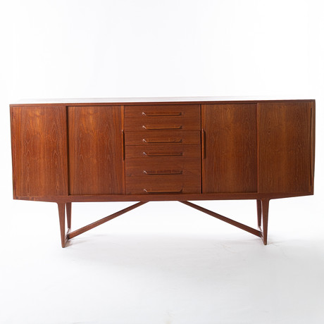 KURT ØSTERVIG. Skänk, teak, Brande Møbelindustri, Danmark, 1950/60-tal ...