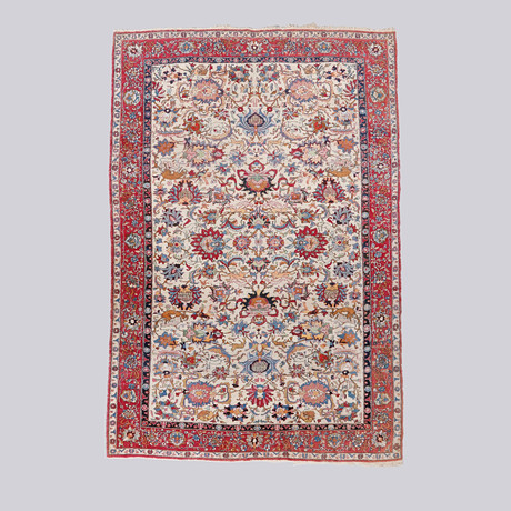 MATTA, Isfahan, antik, ca 318 x 207 cm. Mattor & Textil - Persiska ...