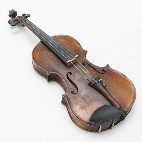 VIOLIN, according to Stradivarius measurements, label marked Cyclop ...
