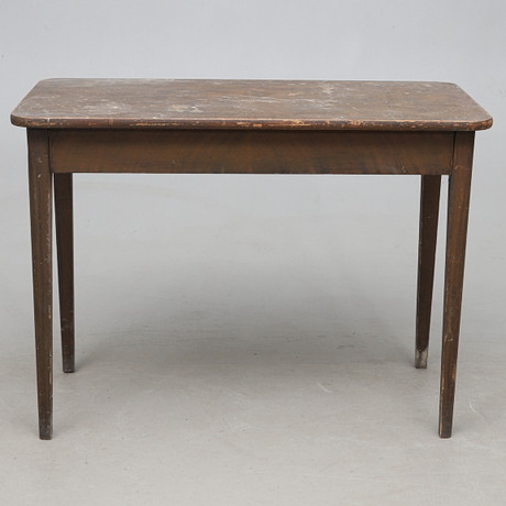 A 19th century Allmoge table. Swedish Folk Art - Furniture - Auctionet