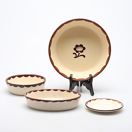 CHILD MOLDS, 3 pcs "Pyro" Wilhelm Kåge, Gustavsberg. Ceramics ...