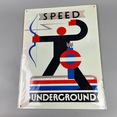 TIN ADVERTISING SIGN. Collectables - Advertising & Signs - Auctionet