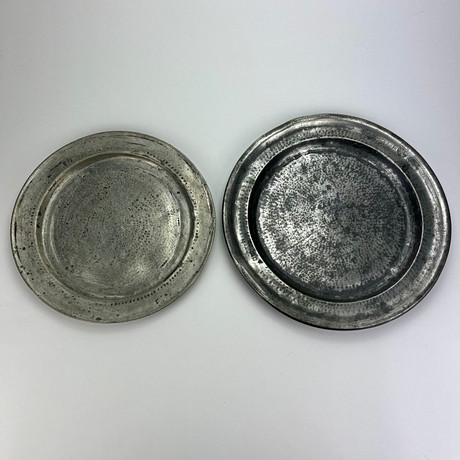 A pair of Swedish tin dishes, 18th century. Silver & Metals - Pewter ...