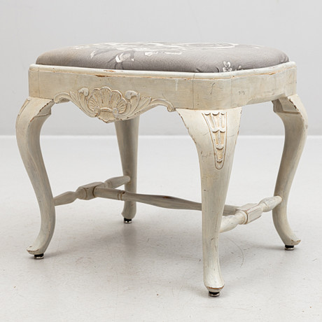 A rococo style stool, mid 20th century. Furniture - Armchairs & Chairs ...