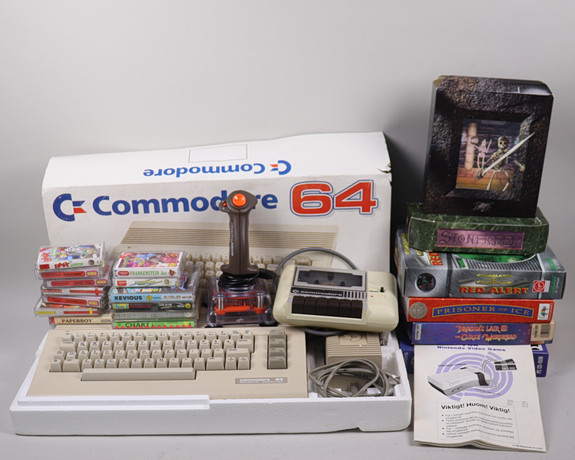 COMMODORE 64 with accessories and games. Miscellaneous - Modern ...