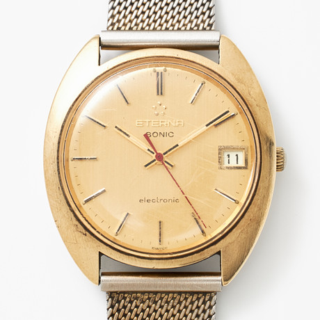 ETERNA SONIC, Armbanduhr, elektronisch, 38 mm. Uhren - Armbanduhren ...