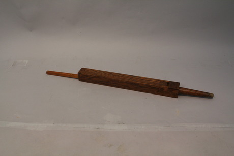 BLOWING INSTRUMENTS IN oak. About 1890-1900. Collectables - Musical ...