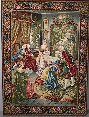 WALL TAPE, rococo style, 20th century. Art - Other - Auctionet