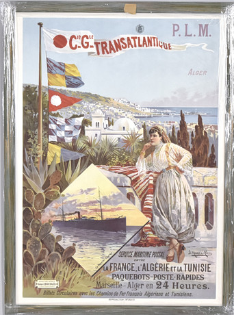 FRANÇOIS HUGO D'ALÉSI. litograferad poster, cirka 1900. Konst - Grafik ...