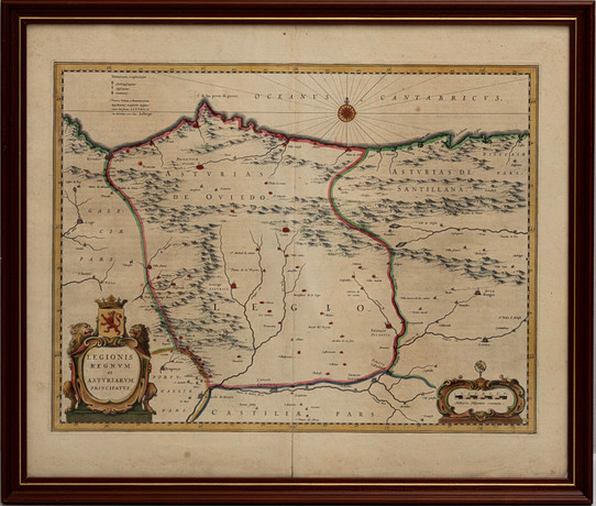 MAP, Legionis Regnum/Kingdom of Léon, Legionis Regnum/Principality of ...