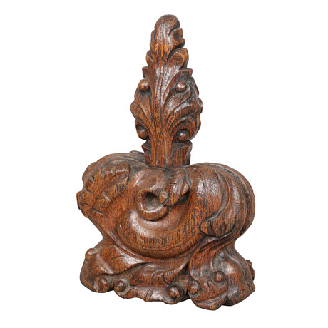 A 17TH CENTURY PEW FINIAL. Furniture - Other - Auctionet