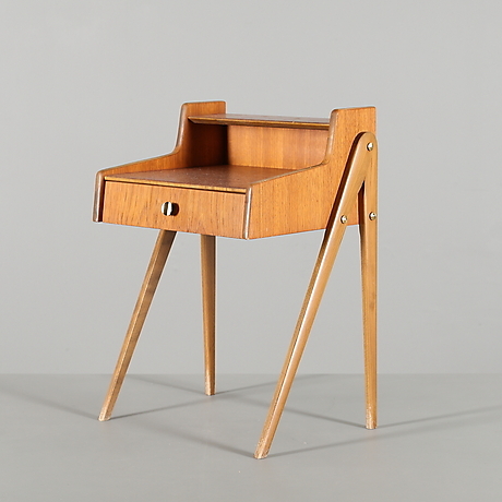 TELEPHONE TABLE with drawer, teak veneer, 1950s. Furniture - Cupboards ...