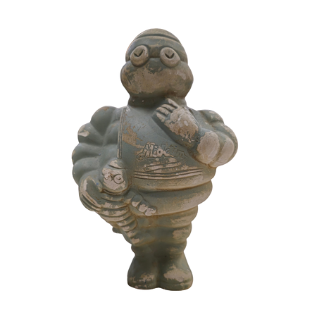 MICHELIN BABY IN PLASTER. Art - Sculptures & Bronzes - Auctionet