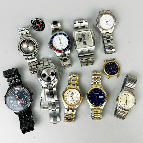 ANTAL BLANDADE KLOCKOR. Klockor & Ur - Armbandsur - Auctionet
