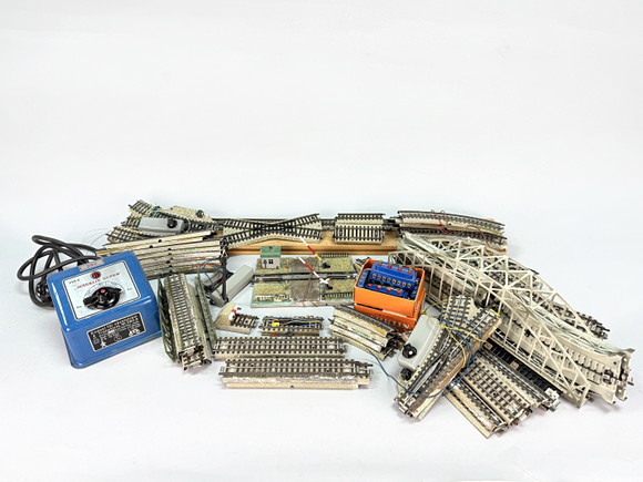 RAILWAY MÄRKLIN - rail, bridge, transformer etc. Toys - Model railways ...