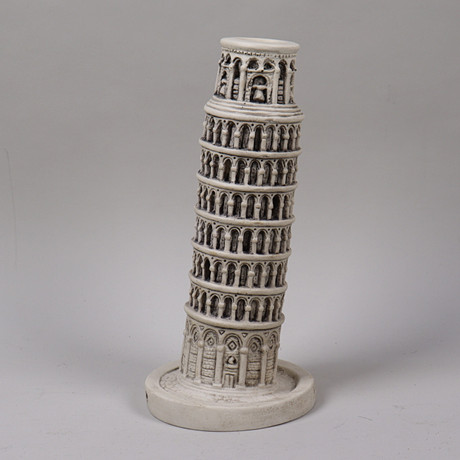 SCULPTURE, “Leaning Tower of Pisa”, ceramics. Ceramics & Porcelain ...