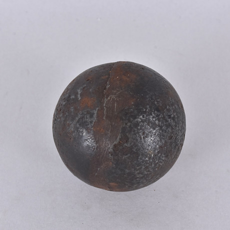A cast iron ball, so called mustard ball. Silver & Metals - Other ...