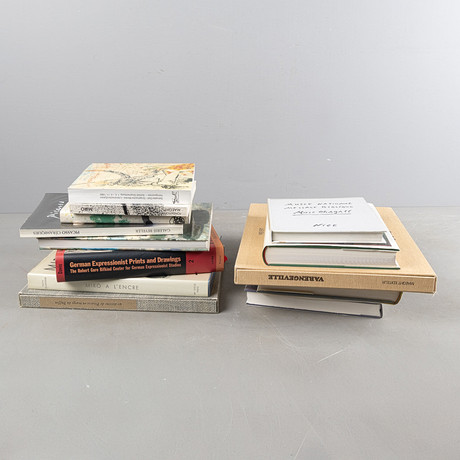 ART BOOKS, 13 pieces, including Marc Chagall, Miro etc. Books, Maps ...