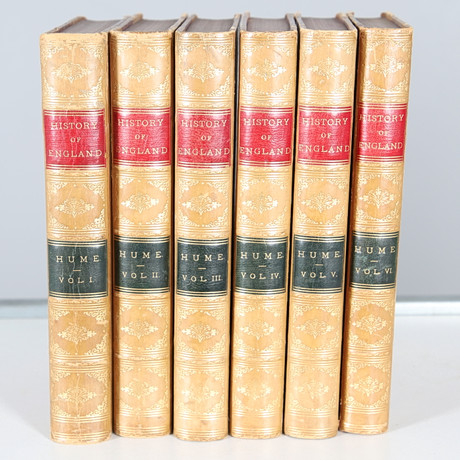 DAVID HUME. The History of England..., 6 Volumes, 1880. Books, Maps ...