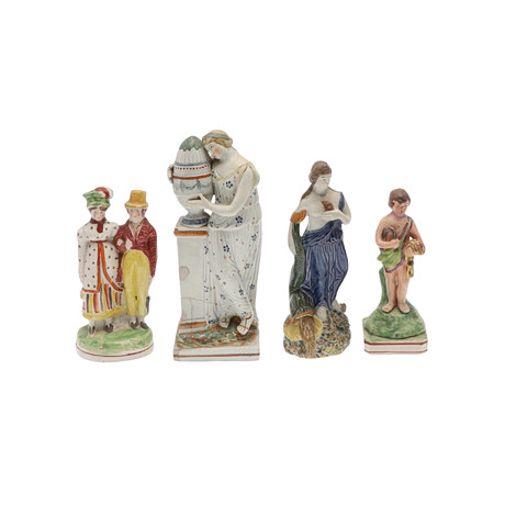 ENGLISH PEARLWARE & OTHER FIGURES. Ceramics & Porcelain - European ...