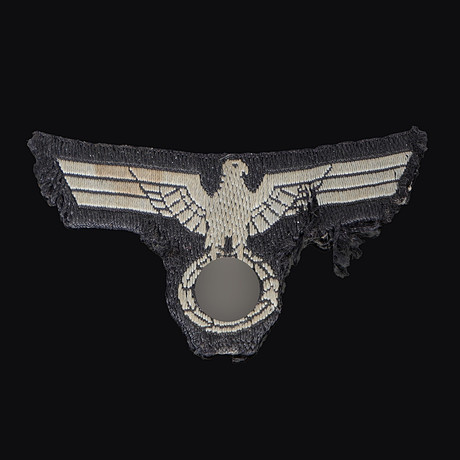 WW2 GERMAN SIDE CAP EAGLE FOR PANZER TROOPS. Weapons & Militaria ...