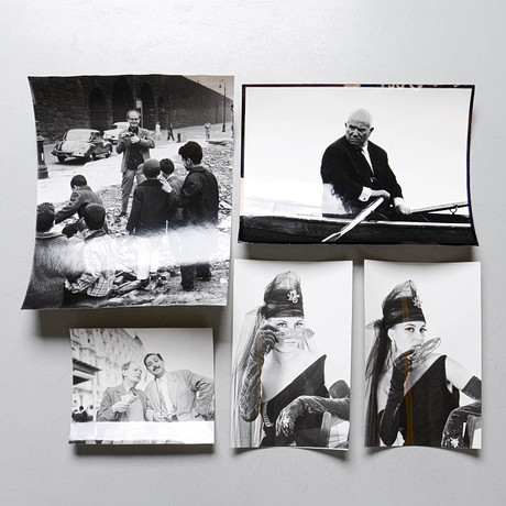 KARY H. LASCH. Fotografier, 5 st, 1950-70-tal. Konst - Fotografi ...