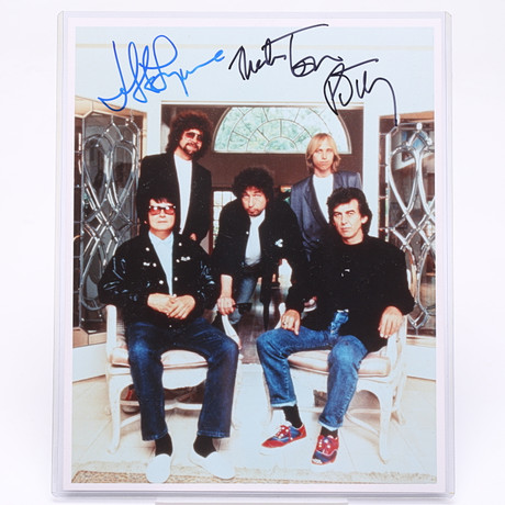 TOM PETTY OCH JEFF LYNNE. Photographs, Autographs, Traveling Wilburys ...