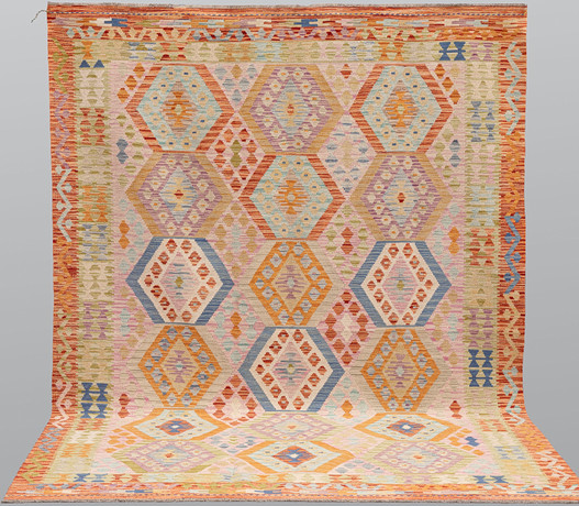 MATTA, Kelim, cirka 300 x 206 cm. Mattor & Textil - Orientaliska Mattor ...