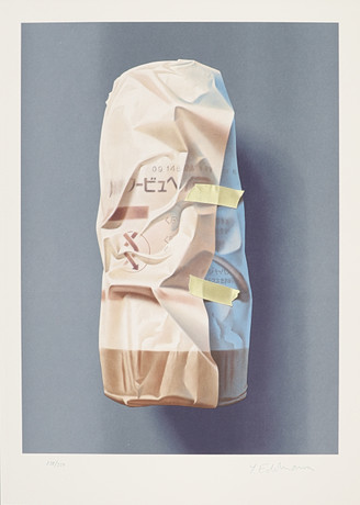 YRJÖ EDELMANN. ”Piilotettu aarre”, värilitografia, leima signeerattu ja ...