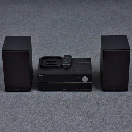 SONY HCD-HX50BTR COMPACT DISC RECEIVER WITH REMOTE CONTROL AND SONY ...