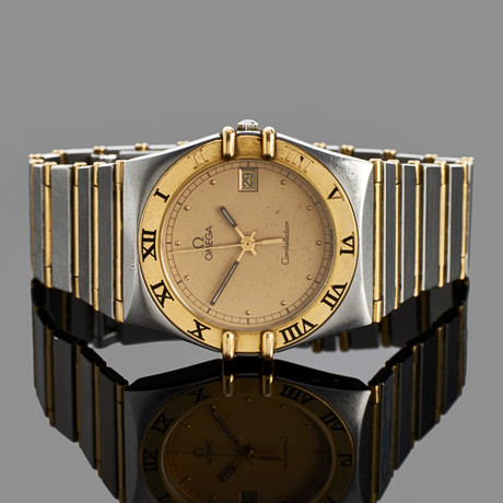 OMEGA, Constellation, armbandsur, guld/stål, ca 1993. Klockor & Ur ...