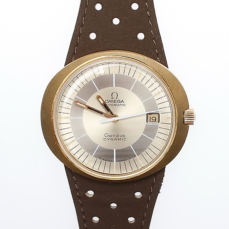 MEN'S WATCH, Omega, Genève Dynamic, Automatic, 18k gold, New old stock ...