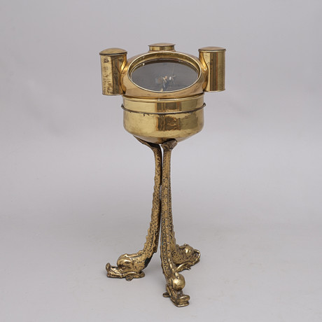 COMPASS WITH REAR HOUSING AND AZIMUTH MIRROR/COMPASS, BINNACLE AND ...
