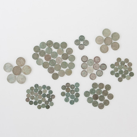 MYNT SILVER SVERIGE. Mynt, Medaljer & Frimärken - Mynt & Sedlar - Auctionet