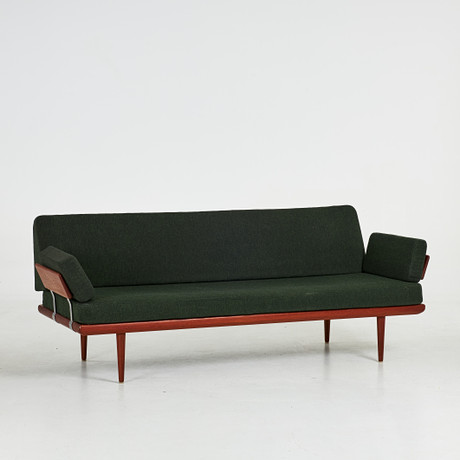 PETER HVIDT & ORLA MØLGAARD NIELSEN. Soffa, "Minerva", teak, France ...