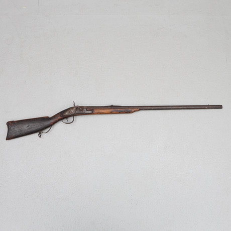 A 19th century pistol with a clasp. Weapons & Militaria - Guns & Rifles ...