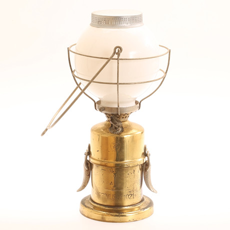 HARTMETALLLAMPE, Glas/Messing, Primus No 1021. Sammlerstücke - Technik ...