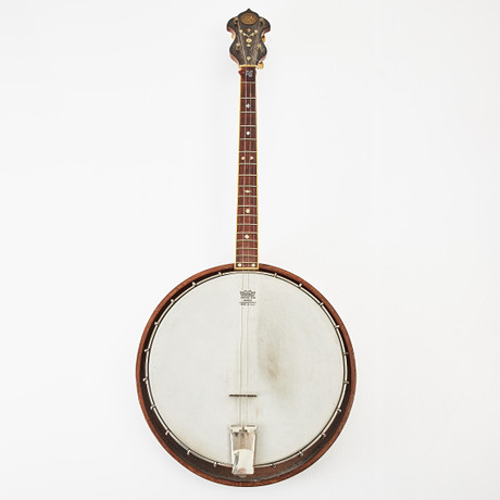 A mid-20th century “Remo Weather King” 4-string banjo. Collectables ...