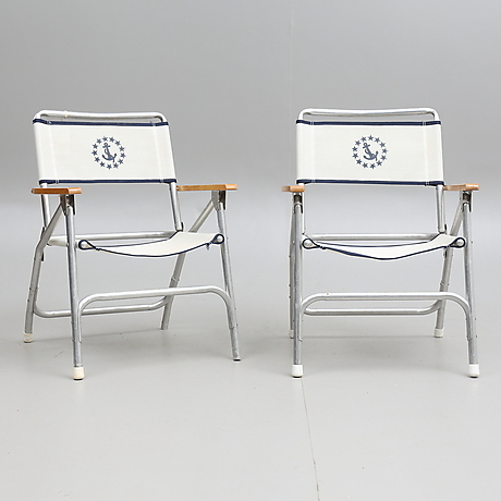 BOAT CHAIRS, pair, EEZ - In Marine Products. Furniture - Armchairs ...