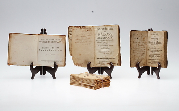 BOOKS, 3 pcs, and BOOKLETS, 18th-19th century. Books, Maps ...
