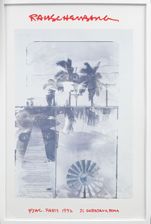 ROBERT RAUSCHENBERG, affish, 1992. Art - Engravings & Prints - Auctionet