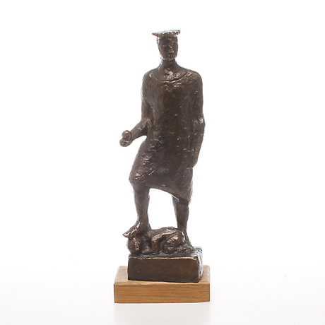 KNUT-ERIK LINDBERG. sculpture, bronze, signed and dated -74. Art ...