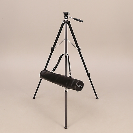 STAND, metal, black, Velbon - DGB3, telescopic legs, 2000s. Photo ...