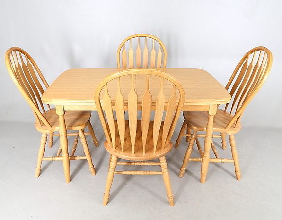 DINING GROUP, oak, 5 parts, 19/2000s. Furniture - Dining room furniture ...