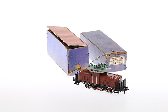 FLEISCHMANN gear locomotive 1330 b, Swedish style, original box. Toys ...