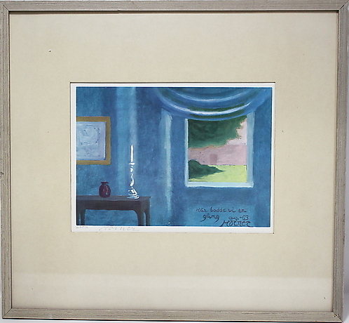 STELLAN MÖRNER. PRINT, Signed in pencil. Art - Engravings & Prints ...