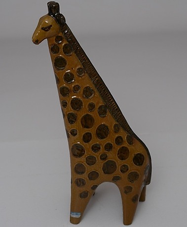 LISA LARSON. SCULPTURE, giraffe. Ceramics & Porcelain - European ...